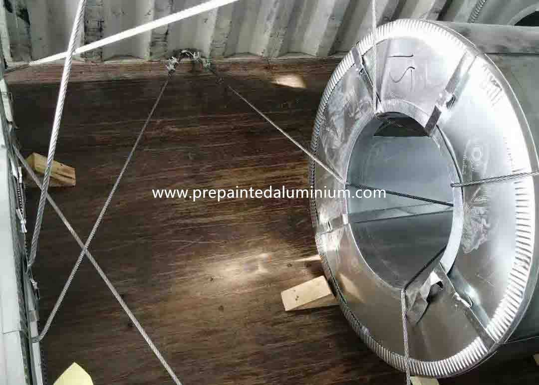 ASTM A755M 25 마이크론은 기채색 아연도강 시트 코일을 페인트를 칠합니다